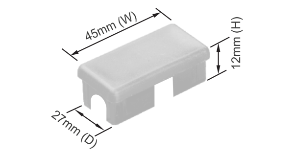 Component Orgainsers - Vertical Frame Cap