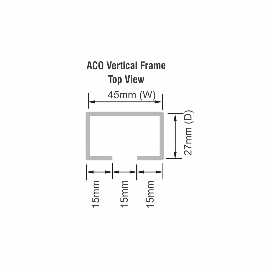 Component Organisers - Vertical Frame