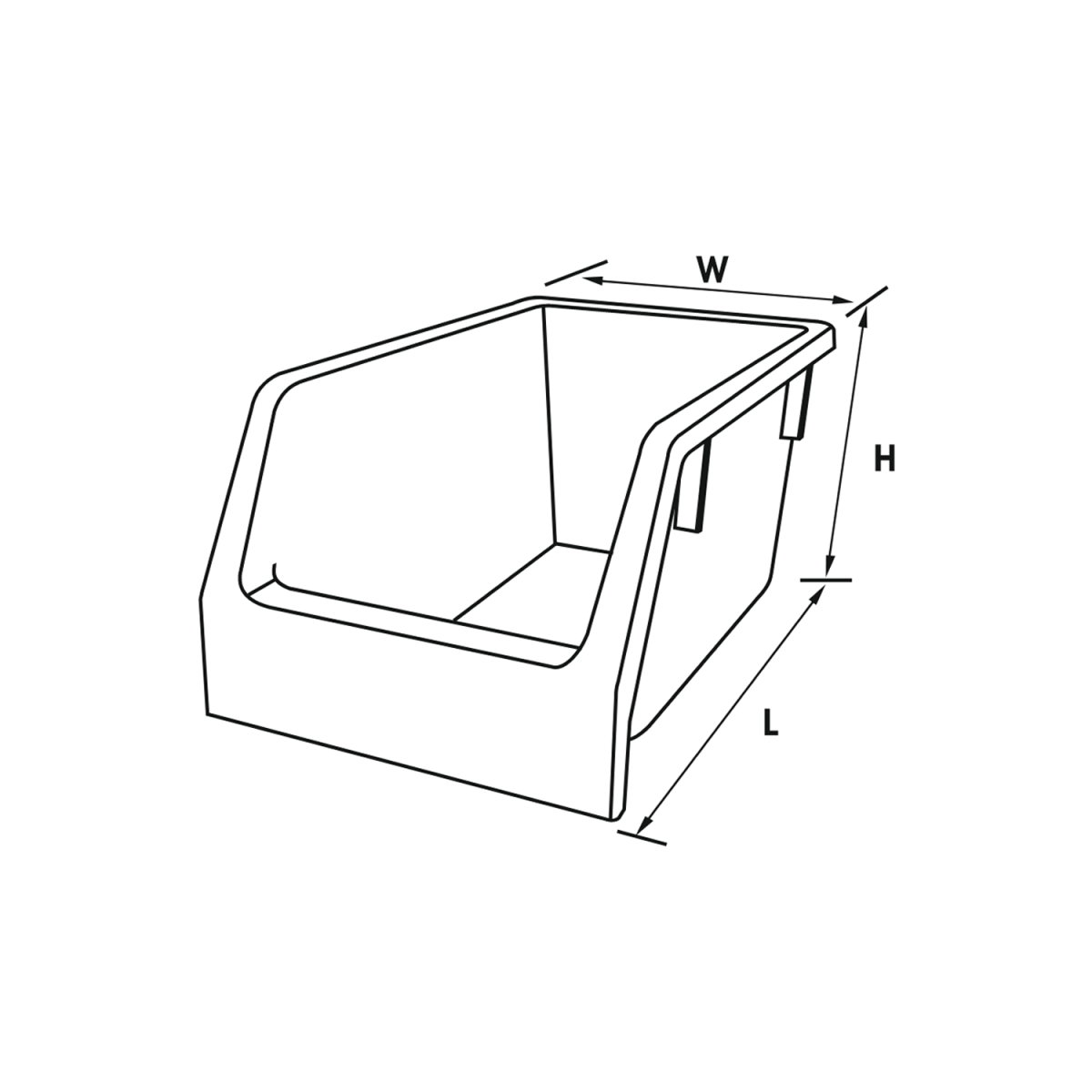 Koala Pick Bins - FPO Plastic Storage Bins FPOCrates