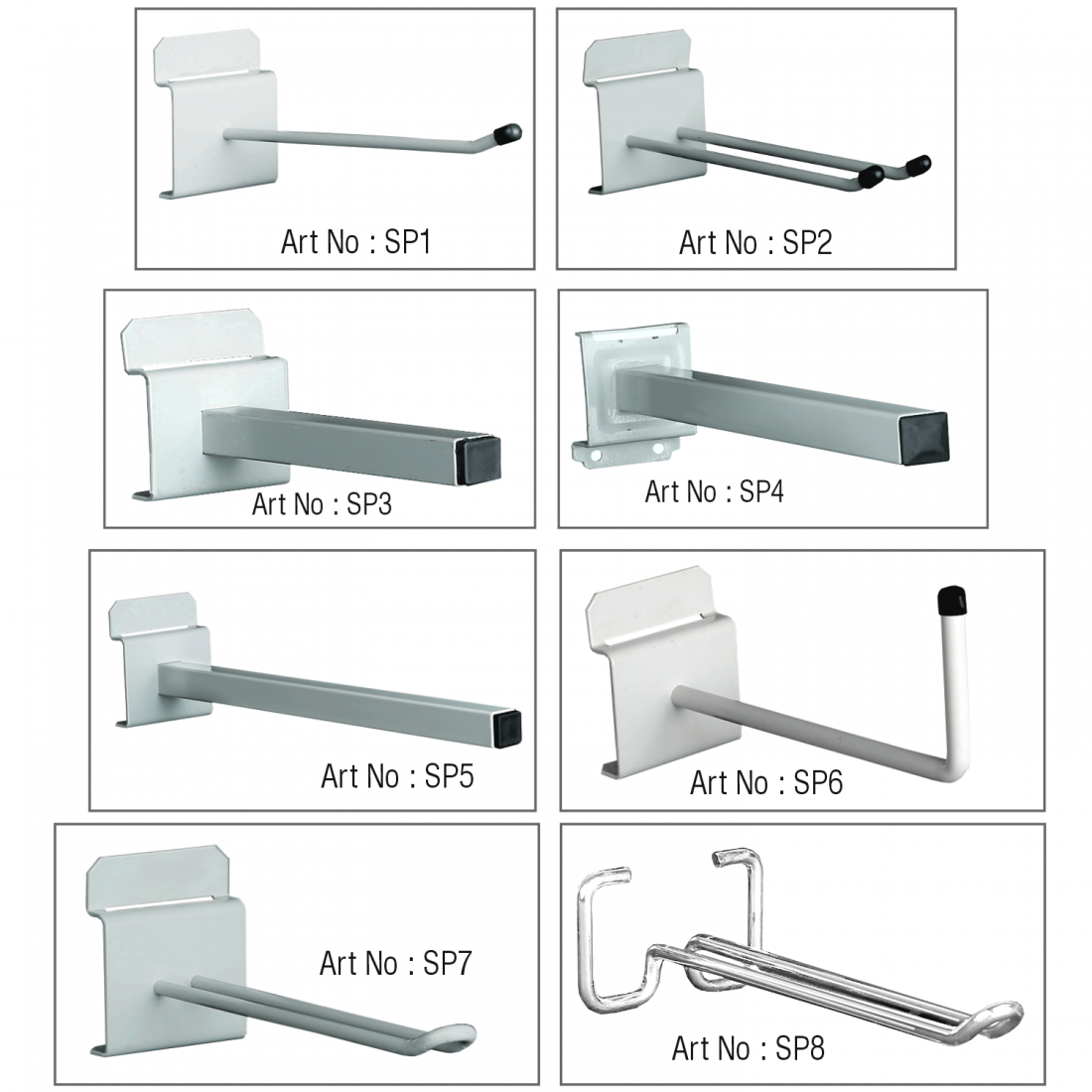 Alkon Louvre Panel Spigots - Louvre Panel Hooks