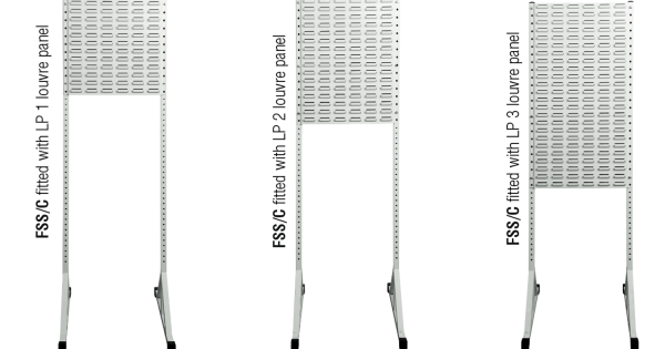 Alkon FPO Louvre Panel Stand : FSS/C