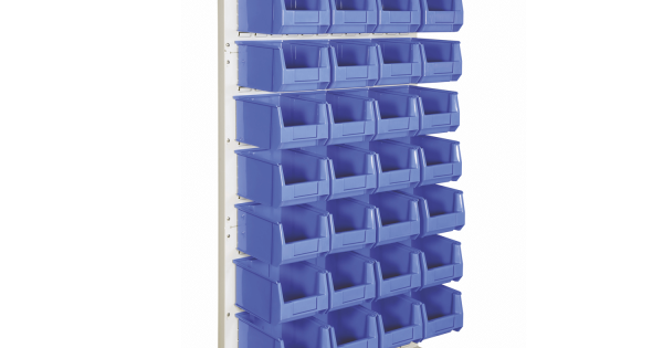 Alkon FPO Alkon Tuff Single Sided Stand : ATSSS with Bull Bins