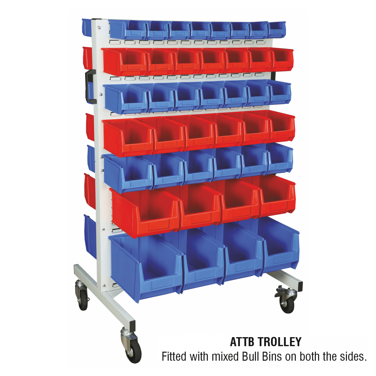 Louvre Panels and Stands and Trolley for FPO Storage Bins