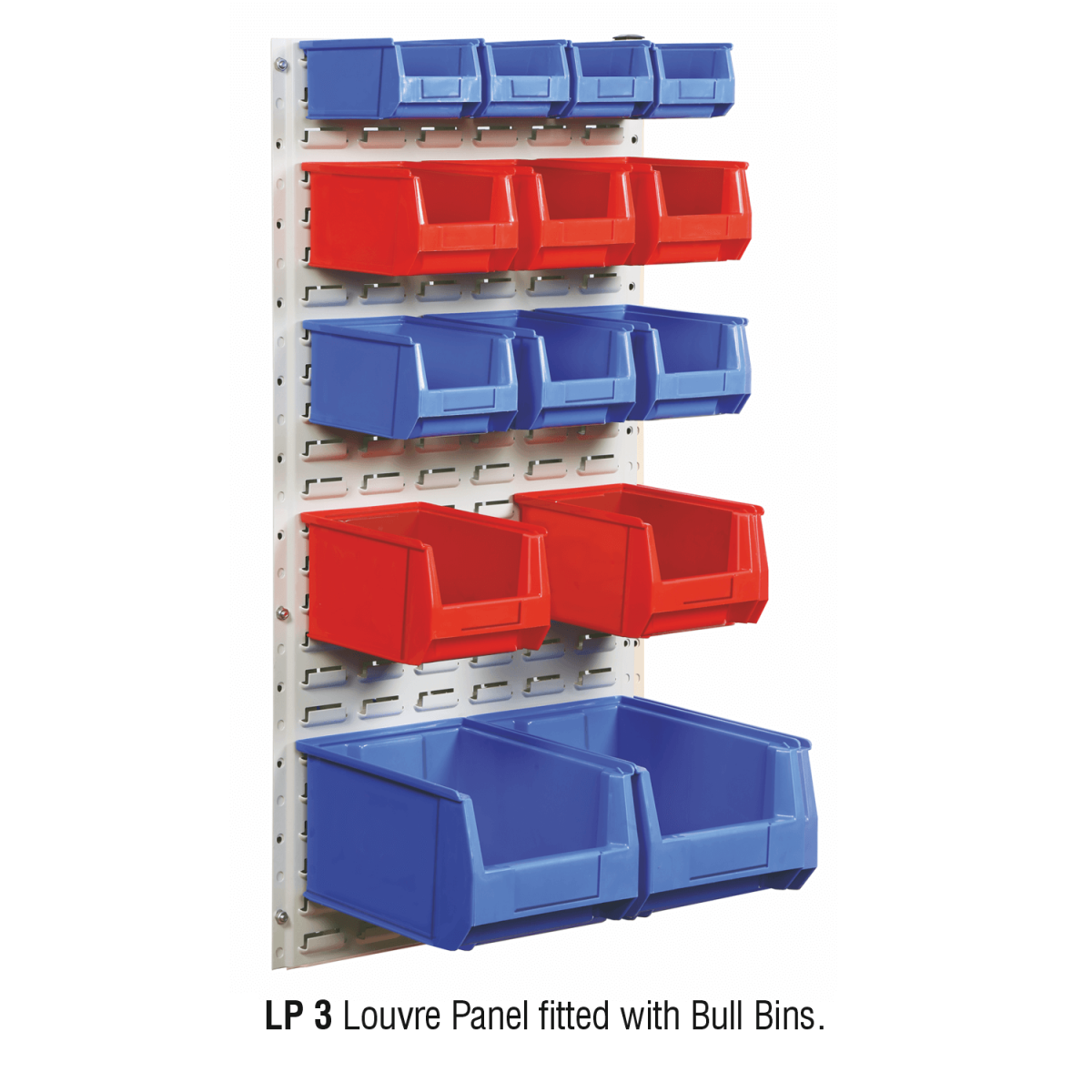 Louvre Panels and Stands and Trolley for FPO Storage Bins