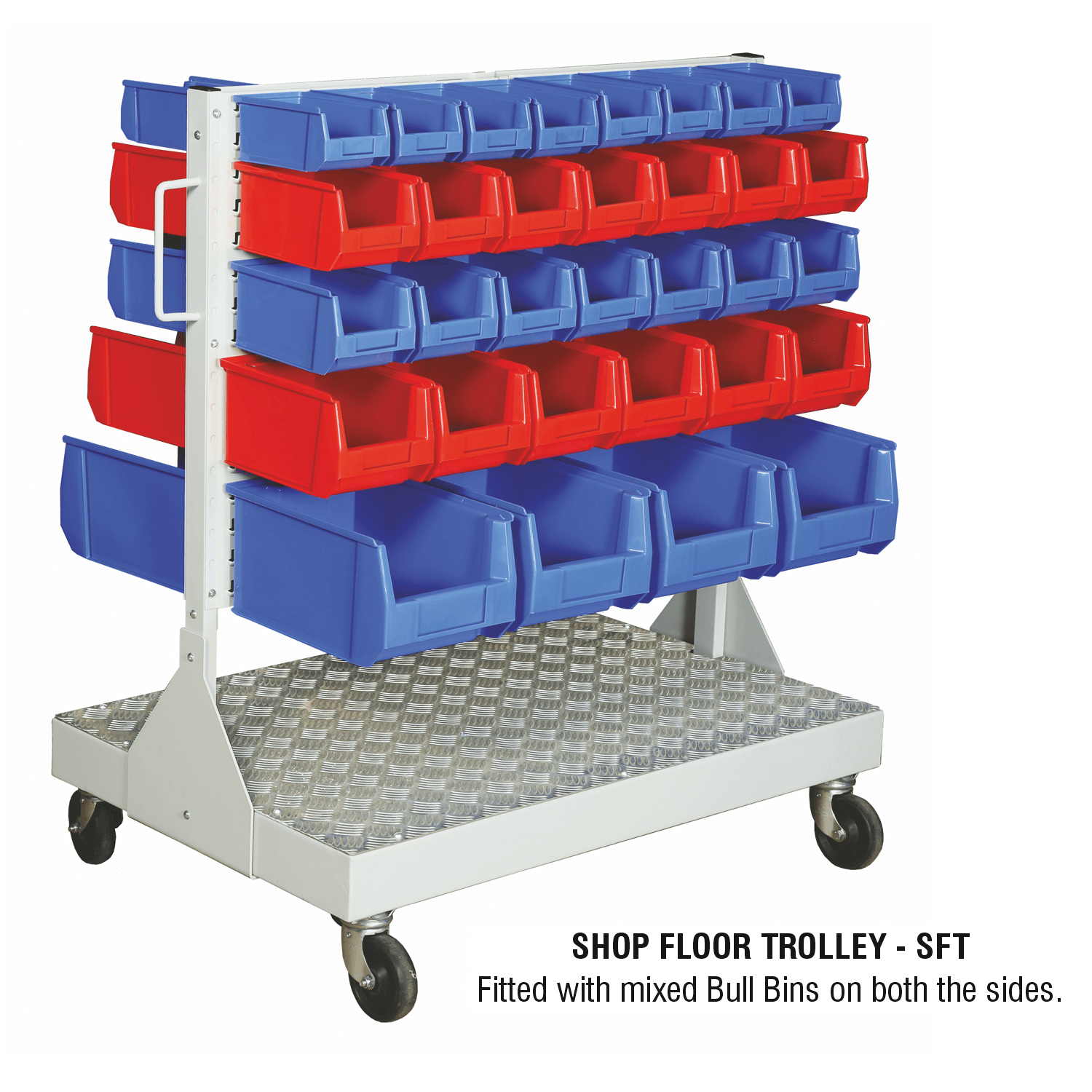 Alkon FPO Bull Bins Shop Floor Trolley : SFT