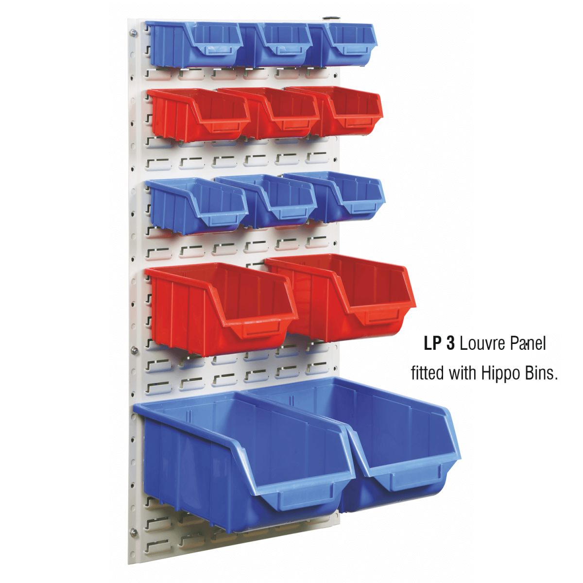 Louvre Panels and Stands and Trolley for Hippo Bins FPO