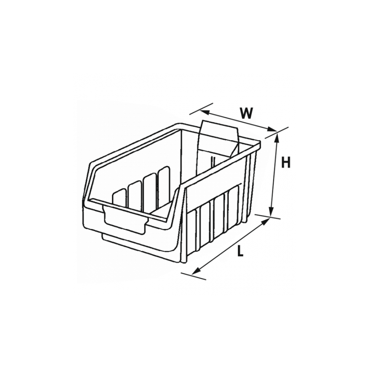 FPO Crates and FPO Storage Bins, FPO Material Handling Bins Accessories ...