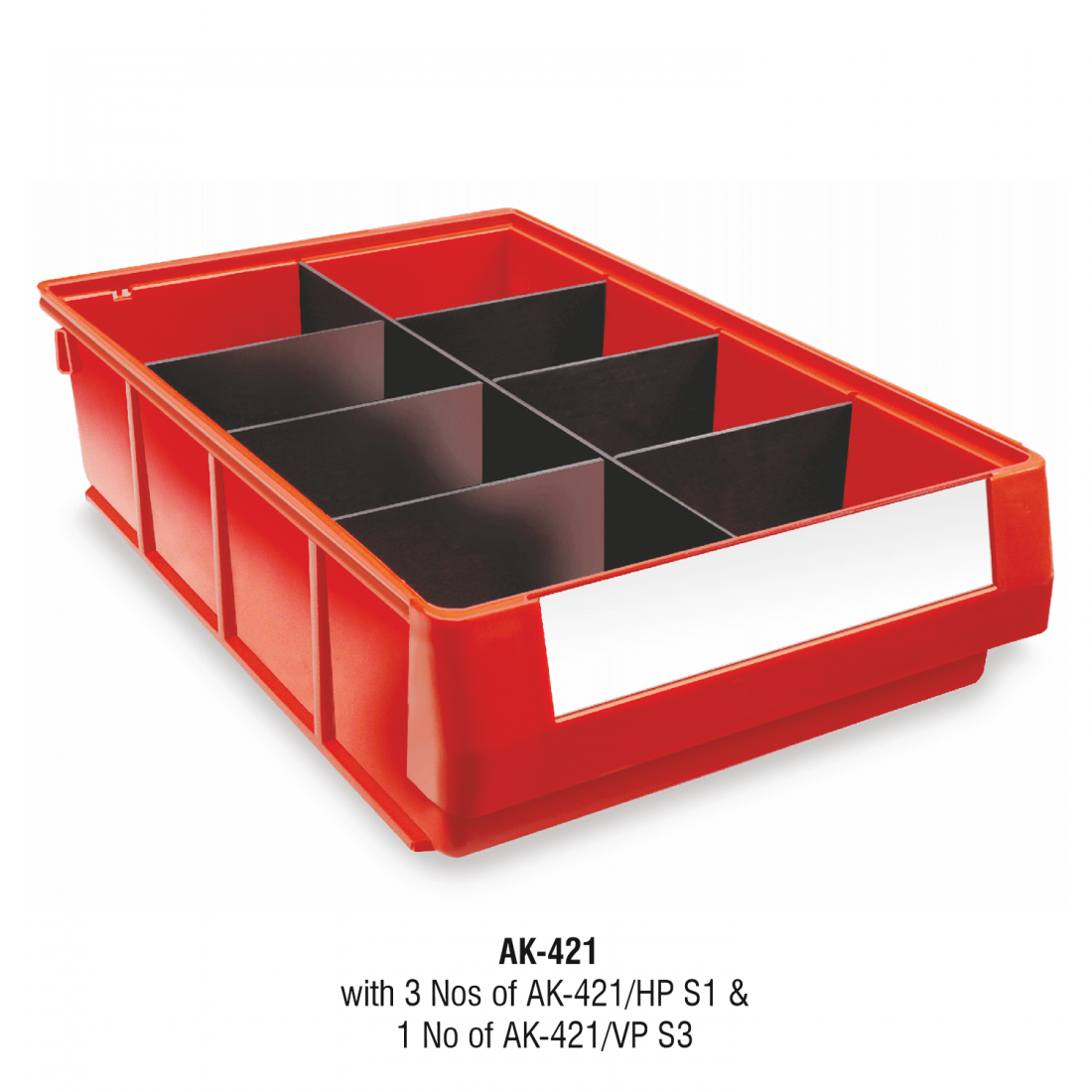 Alkon FPO Tote Bin Partitions