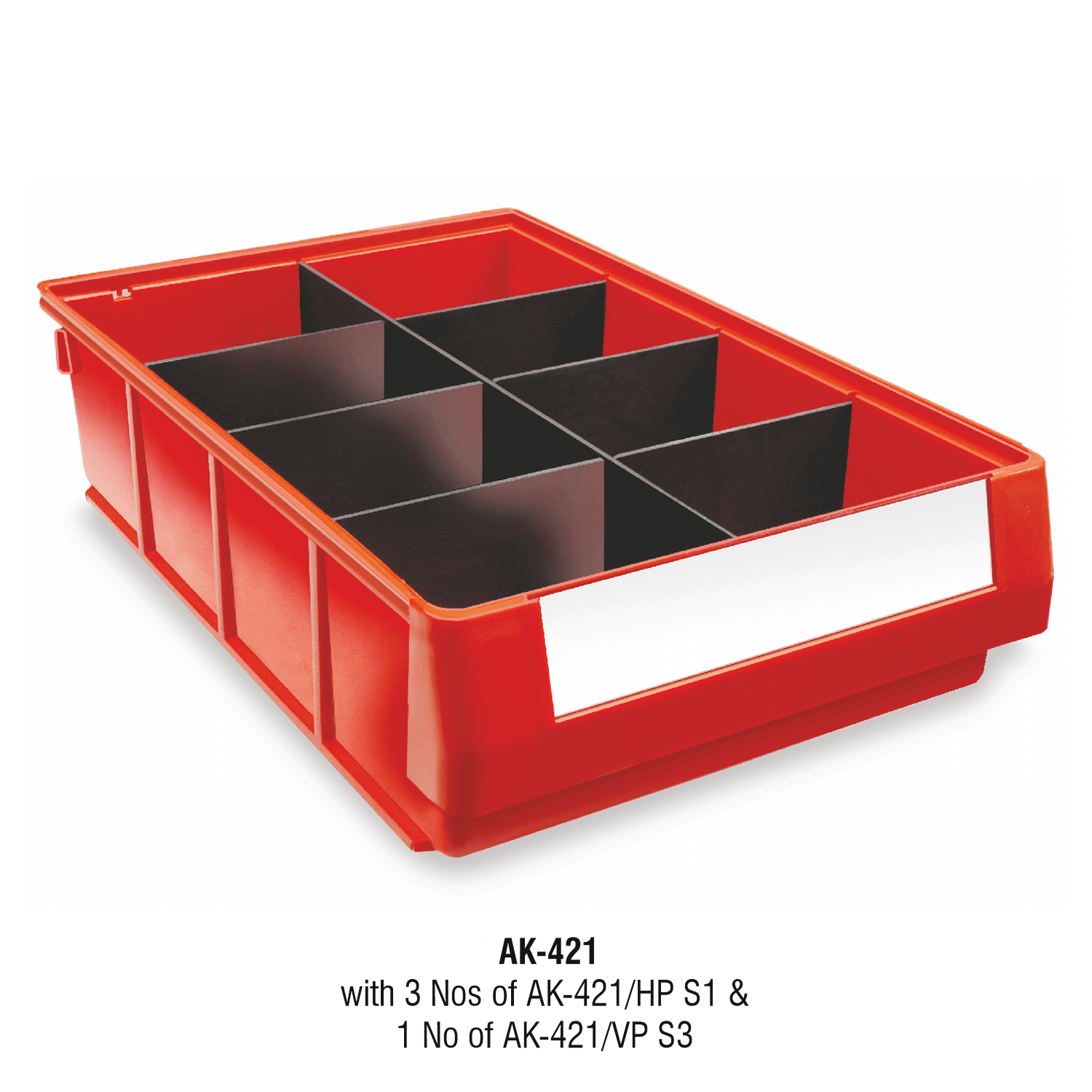 Alkon FPO Tote Bin Partitions