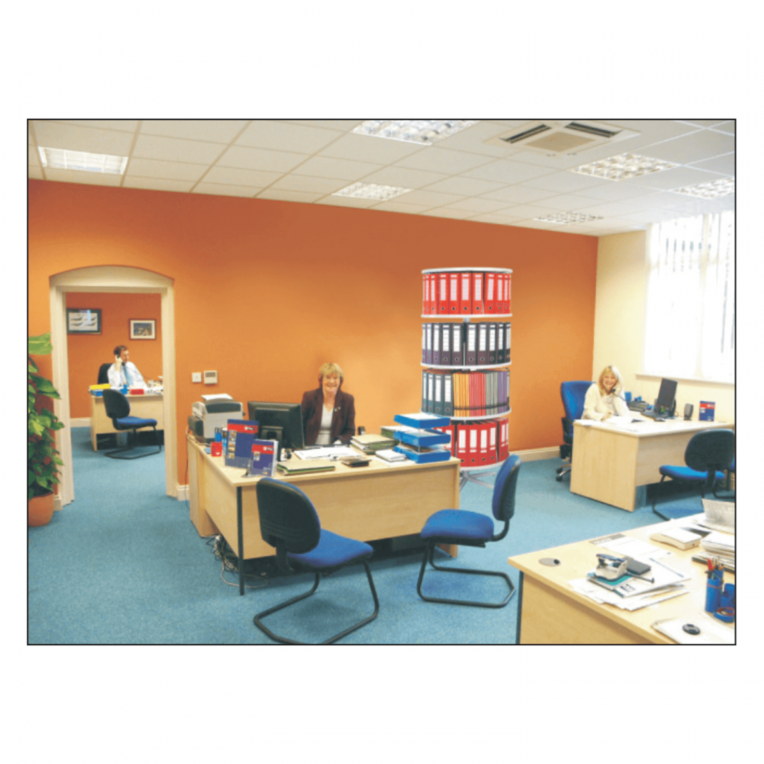 Alkon Rounda file System - Office Filing System