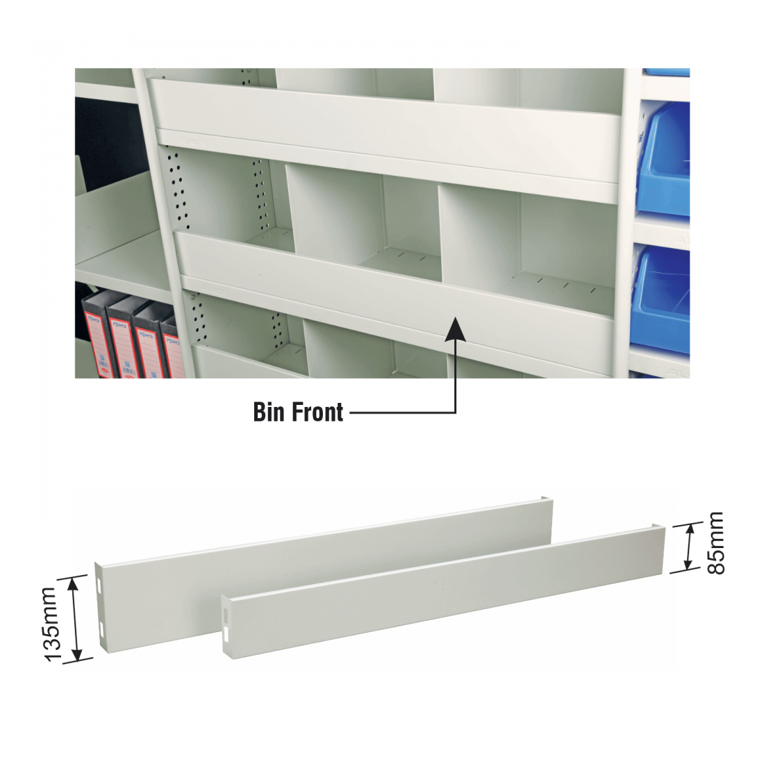 Alkon FPO Panda Bin Shelving Systems
