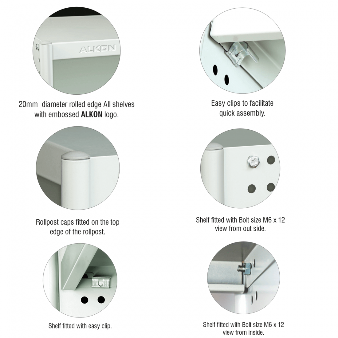 Alkon FPO Panda Bin Shelving Systems