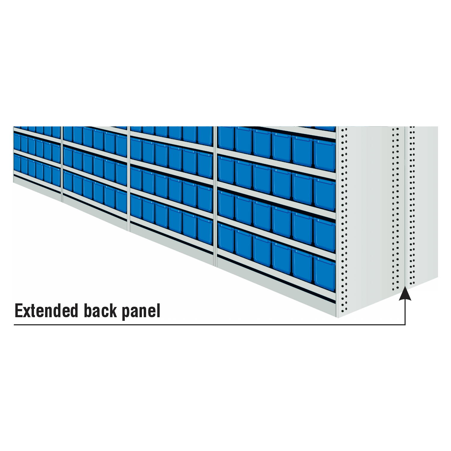 Alkon FPO Panda Bin Shelving Systems