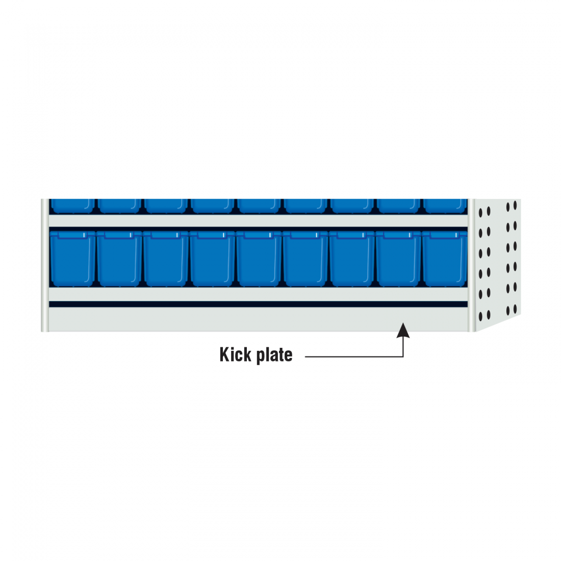 Alkon FPO Panda Bin Shelving Systems