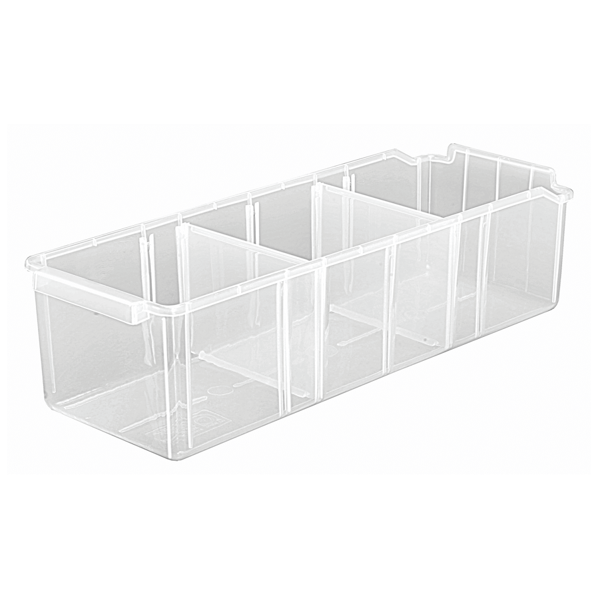 Panda Shelf Bins - Transparent Medical Storage Bins