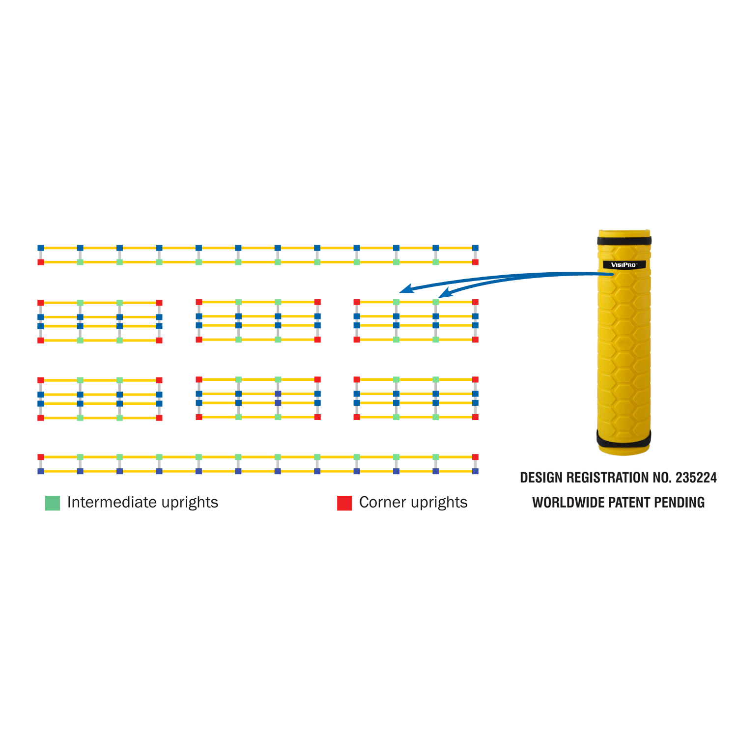 Alkon FPO VISIPRO Pallet Rack Protector