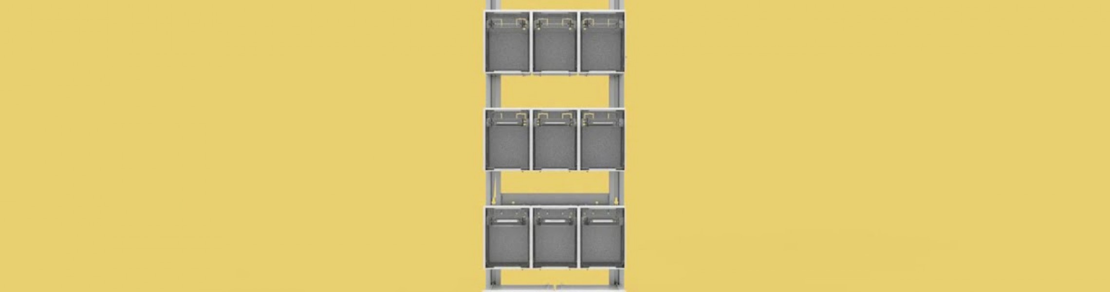 RTB Unit - Single Sided Stand Assembly - Roo Tilt Bins