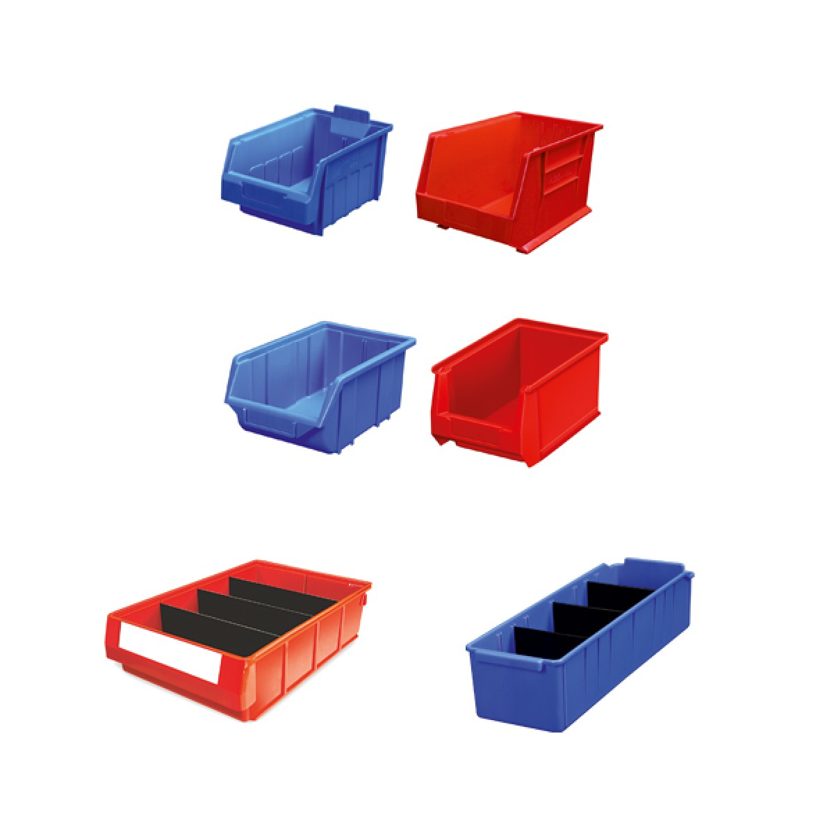Plastic Crates FPO Bin Size Comparison Chart